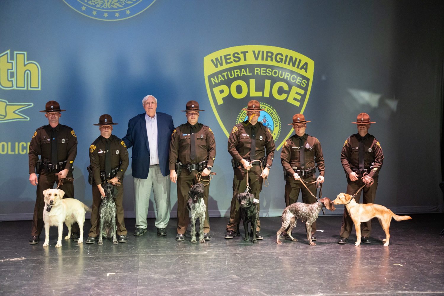Gov. Justice announces launch of WVDNR Police K-9 program - WVDNR