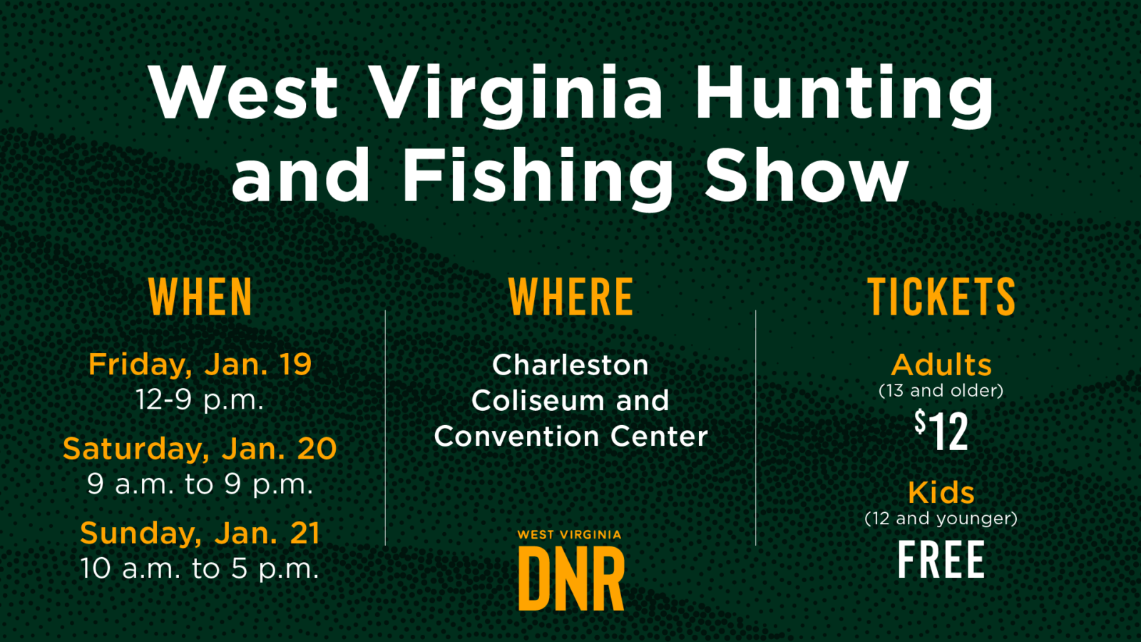 Gov. Justice announces WVDNR to sponsor 36th annual West Virginia ...