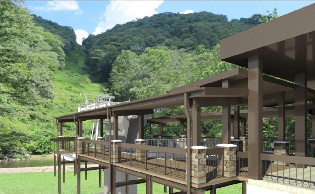 West Virginia State Parks installing new tram system at Pipestem Resort ...