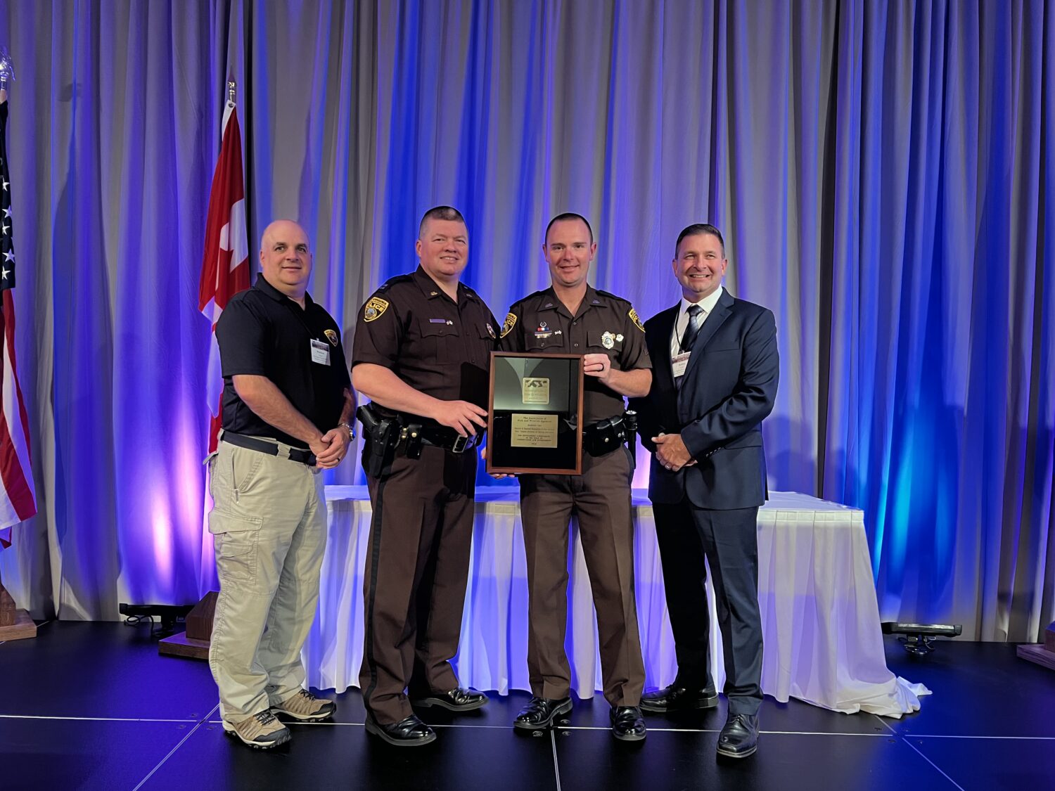 WVDNR Natural Resources Police Officers receive national award - WVDNR