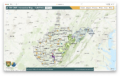 Explore West Virginia with Online Hunting and Fishing Map