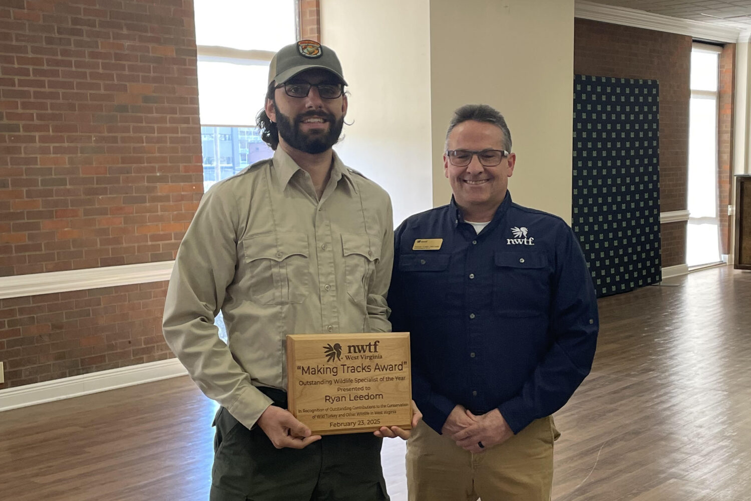 WVDNR biologist receives NWTF Wildlife Manager of the Year Award - WVDNR